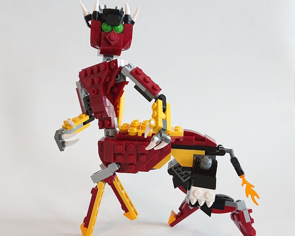 LEGO MOC Mythical Centaur by briefcandle | Rebrickable - Build with LEGO