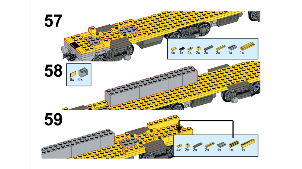 LEGO MOC Dutch NS Double Dekker train DDZ by rcrvankempen | Rebrickable ...