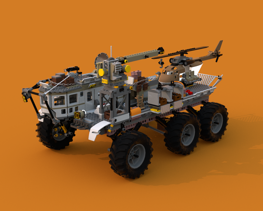 LEGO MOC Research Crawler by 8bitBuilder | Rebrickable - Build with LEGO