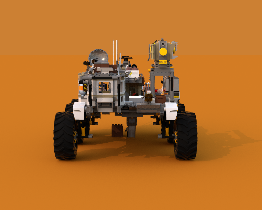 LEGO MOC Research Crawler by 8bitBuilder | Rebrickable - Build with LEGO