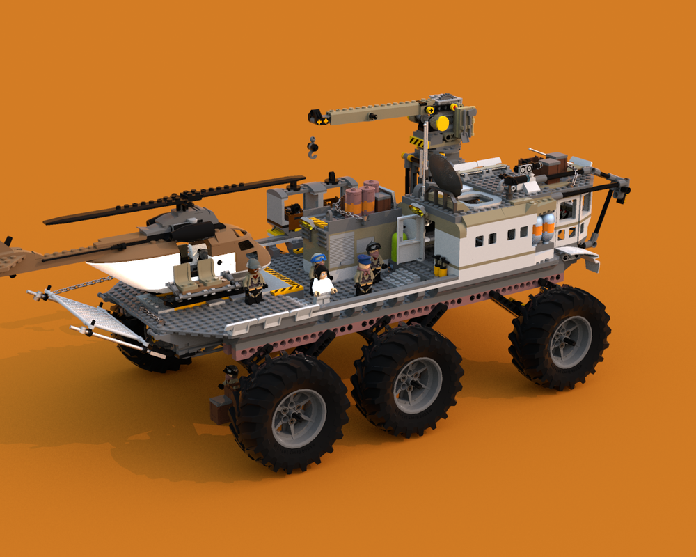 LEGO MOC Research Crawler by 8bitBuilder | Rebrickable - Build with LEGO