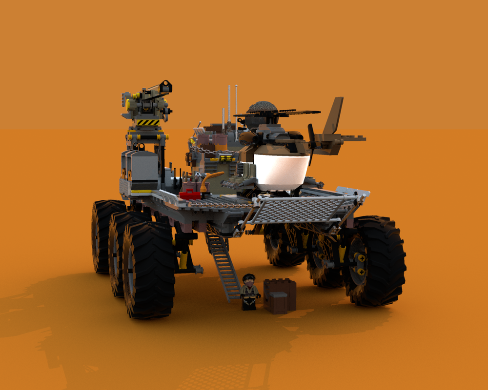 LEGO MOC Research Crawler by 8bitBuilder | Rebrickable - Build with LEGO