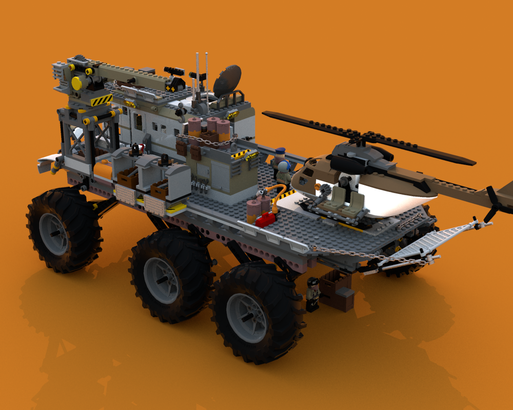 LEGO MOC Research Crawler by 8bitBuilder | Rebrickable - Build with LEGO
