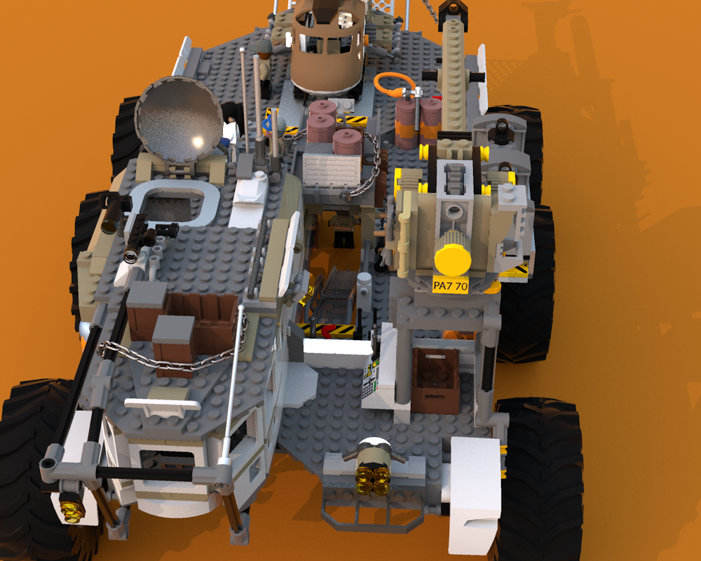 LEGO MOC Research Crawler by 8bitBuilder | Rebrickable - Build with LEGO