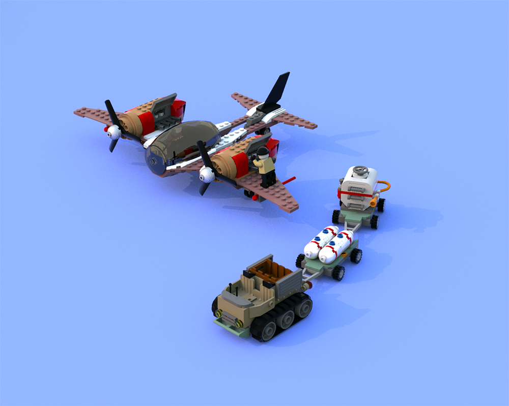 LEGO MOC Fighter Ace 01 by 8bitBuilder | Rebrickable - Build with LEGO