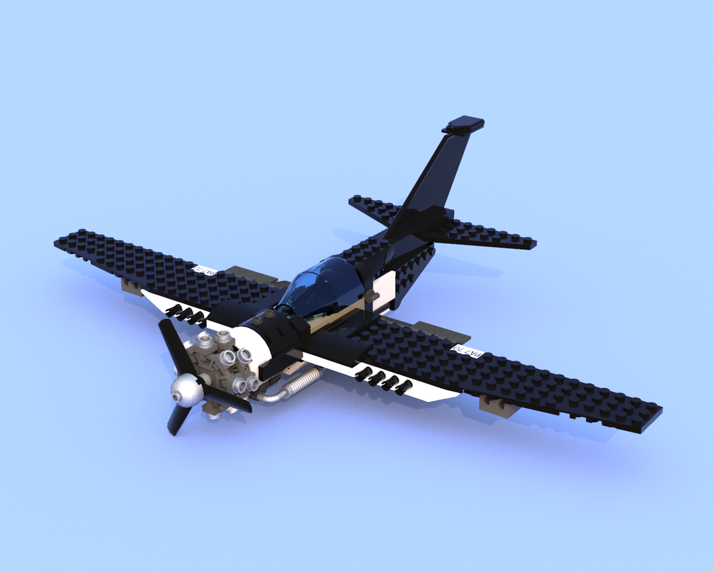 LEGO MOC Fighter Ace 02 by 8bitBuilder | Rebrickable - Build with LEGO