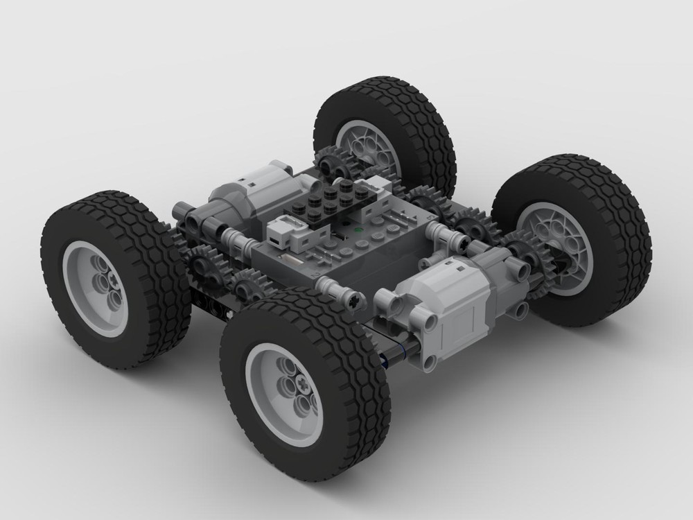 LEGO MOC Simple RC Reversible Car by dorireuv | Rebrickable - Build ...