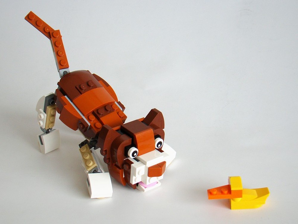 LEGO MOC 31044: Cat and Duck by Tomik | Rebrickable - Build with LEGO
