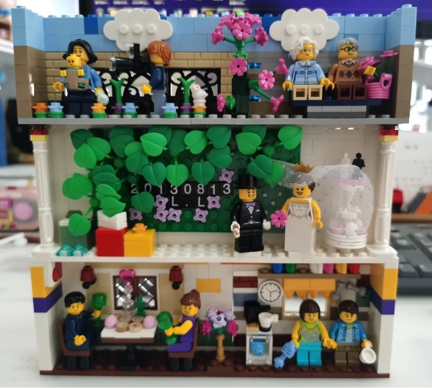 LEGO MOC Lego Frame - Our Love Story by beewiks | Rebrickable - Build ...