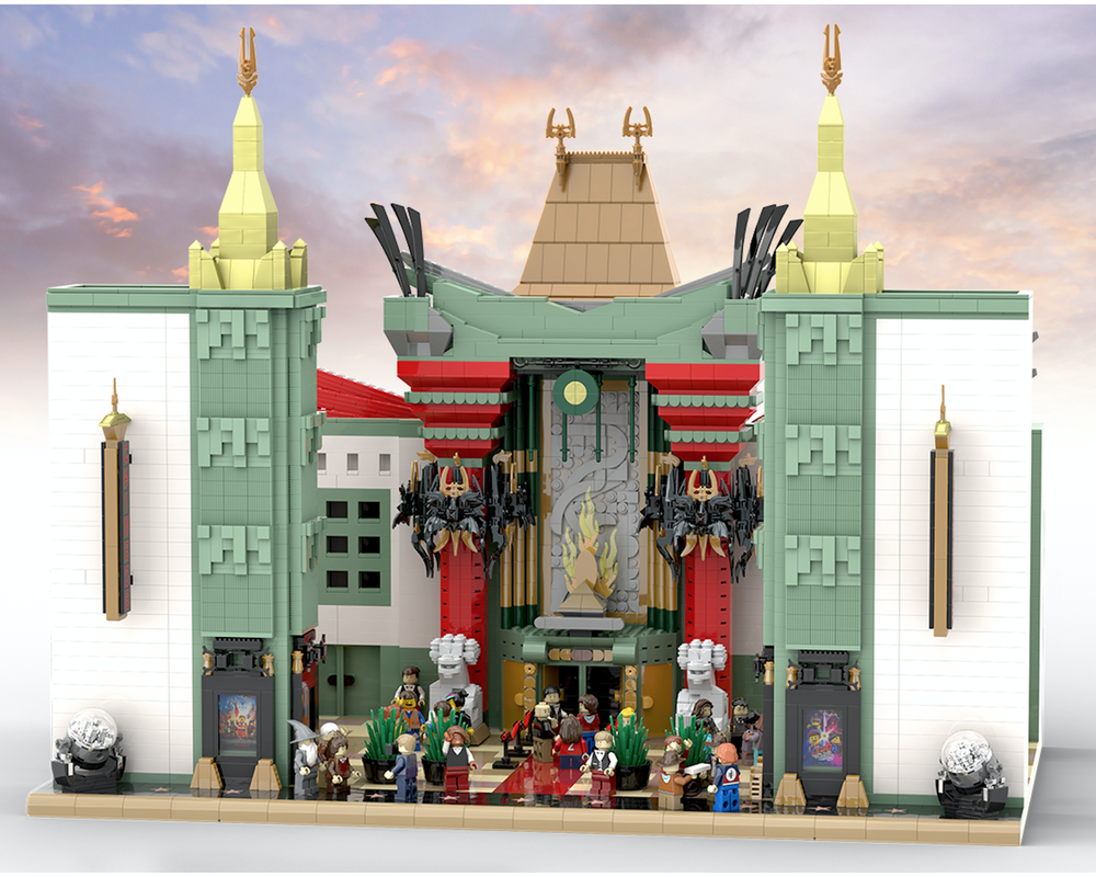 LEGO MOC-44351 Grauman's Chinese Theatre (Creator > Model > Building ...
