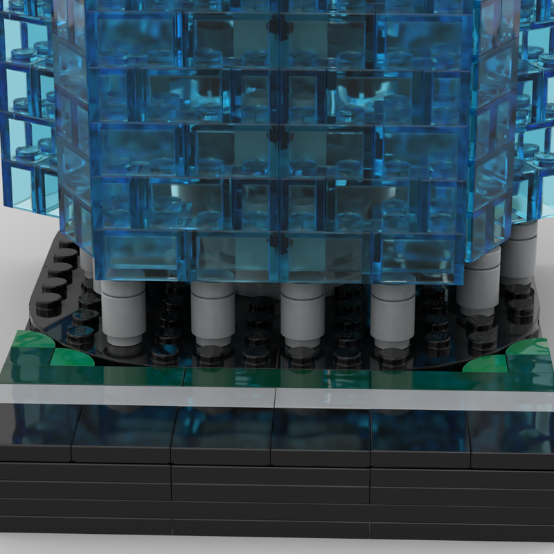 LEGO MOC Devon Tower at 1/650th Scale by FunnyTacoBunny | Rebrickable ...