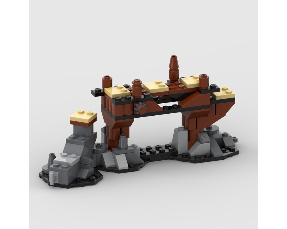 LEGO MOC Ninjago Unstable Bridge by Samu | Rebrickable - Build with LEGO