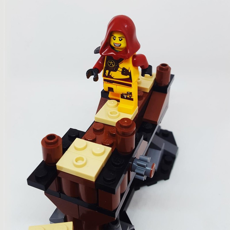LEGO MOC Ninjago Unstable Bridge by Samu | Rebrickable - Build with LEGO