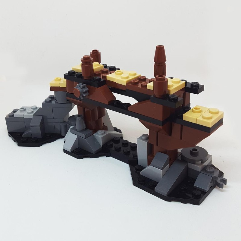 LEGO MOC Ninjago Unstable Bridge by Samu | Rebrickable - Build with LEGO