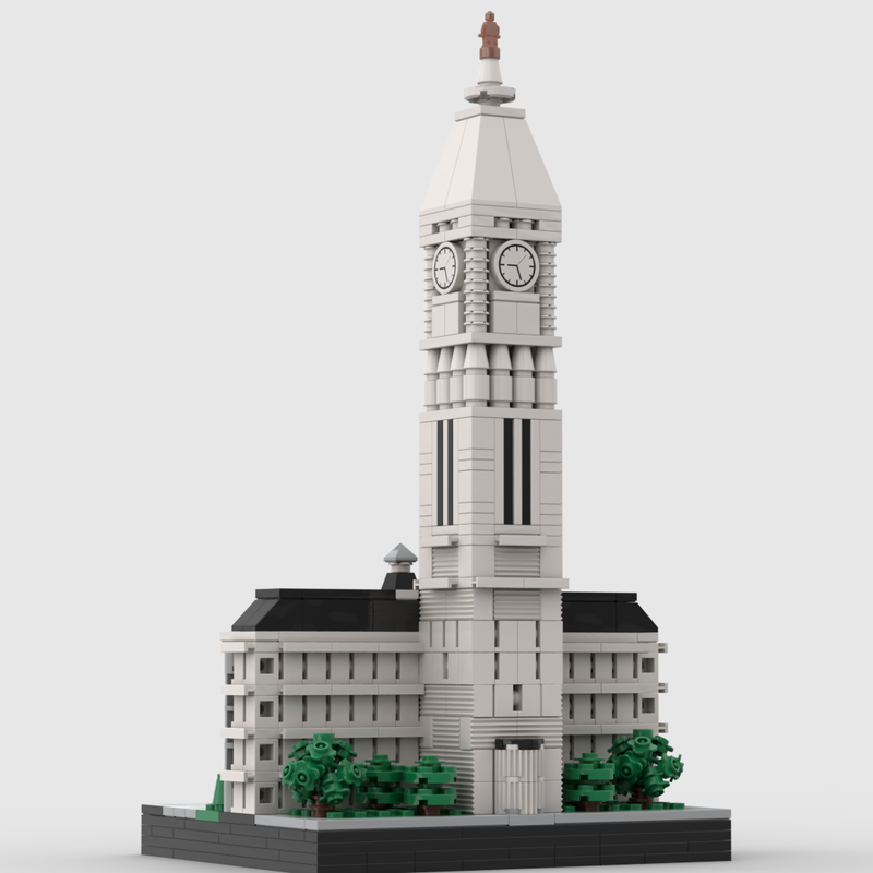 LEGO MOC Philadelphia City Hall at 1/650th Scale by FunnyTacoBunny ...