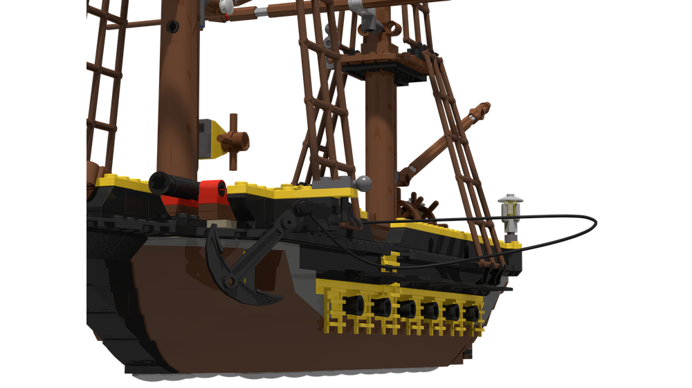 LEGO MOC Brig by LBBDE | Rebrickable - Build with LEGO