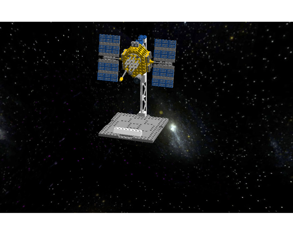 LEGO MOC GPS IIA Satellite by flerchjj | Rebrickable - Build with LEGO