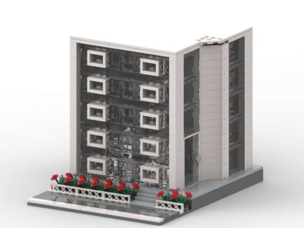 Lego Moc Modern Gallery By Plan Rebrickable Build With Lego