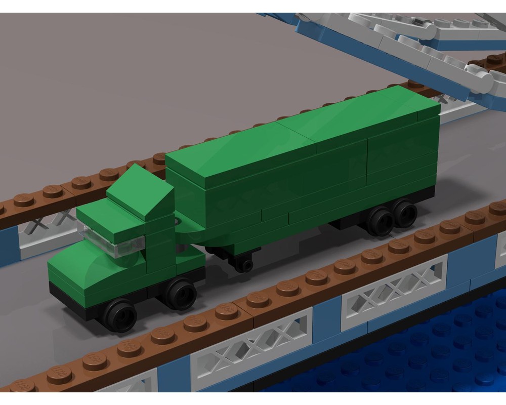 LEGO MOC Lorry Articulated - nano by JanBassett | Rebrickable - Build ...