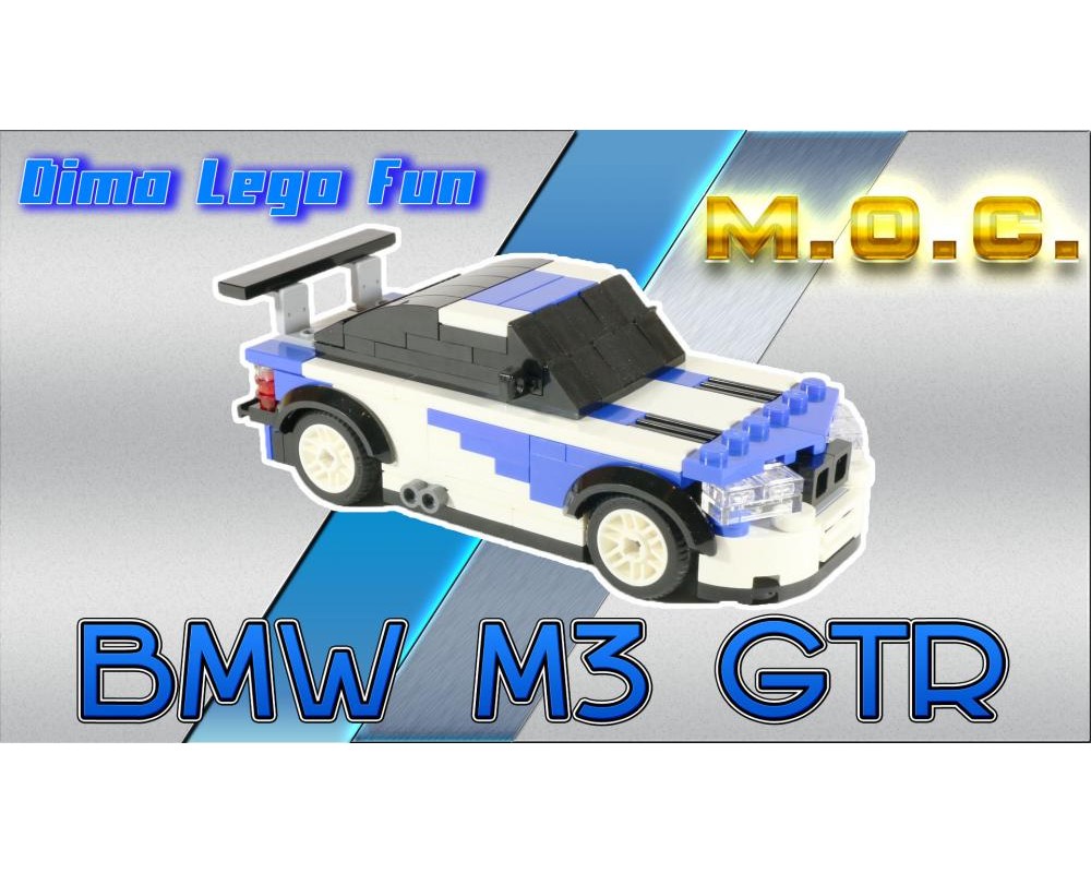 LEGO MOC BMW M3 GTR by Zagdima | Rebrickable - Build with LEGO