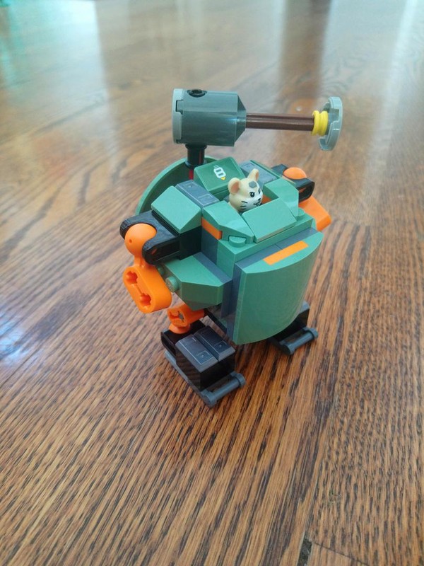 LEGO MOC-44446 75976 Alternate Build: Mech by DieZombie97 | Rebrickable ...