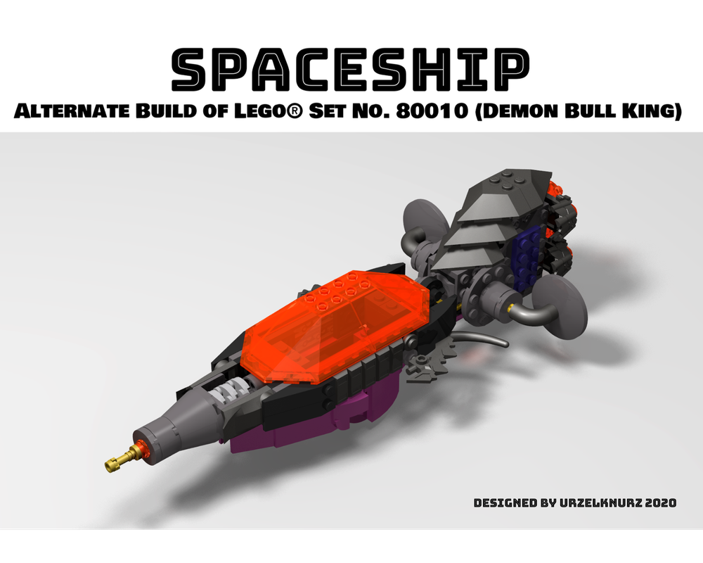 LEGO MOC Spaceship by Urzelknurz2 | Rebrickable - Build with LEGO