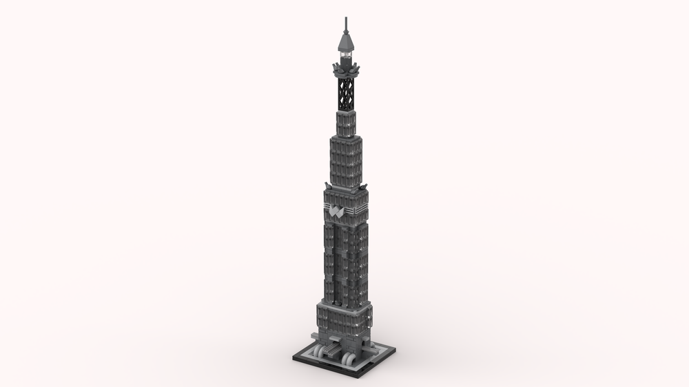 LEGO MOC Wayne Tower Building Architecture style by hrodas ...