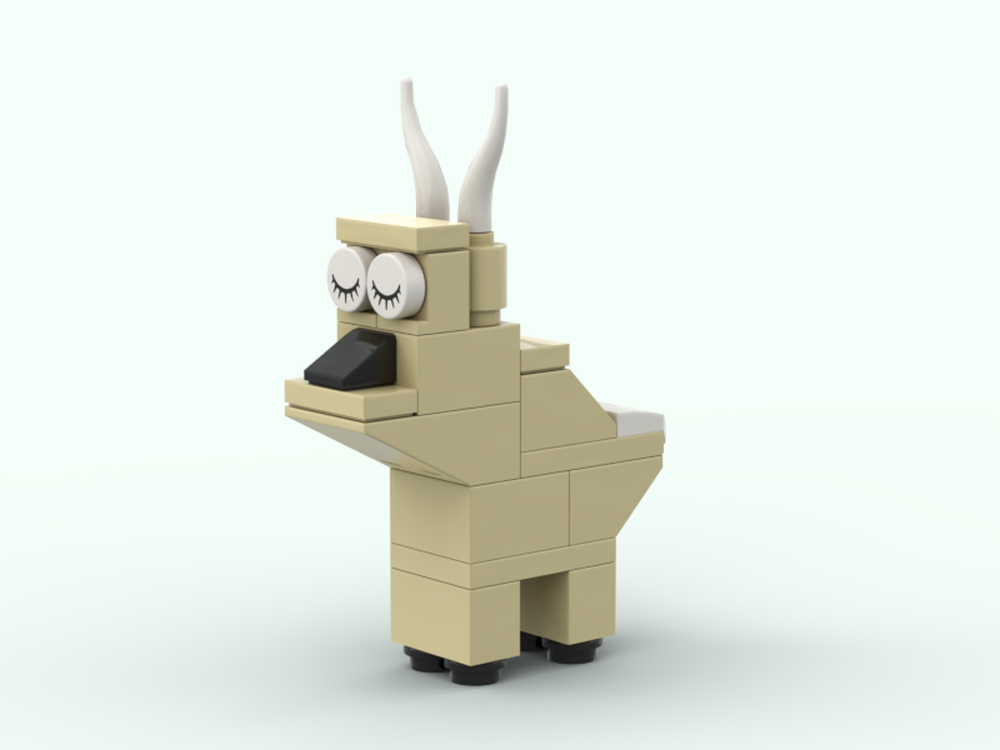 LEGO MOC Goat by MuGo_Gonzalez | Rebrickable - Build with LEGO