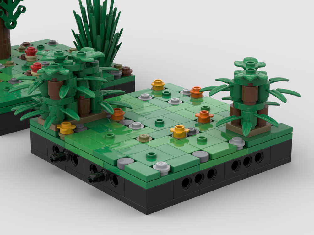 LEGO MOC Modular Forest and Grass Tiles by MajorBird | Rebrickable ...