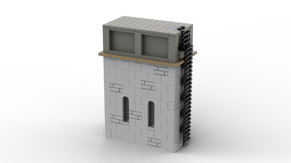 LEGO MOC Water Tower by brick.end.railway | Rebrickable - Build with LEGO