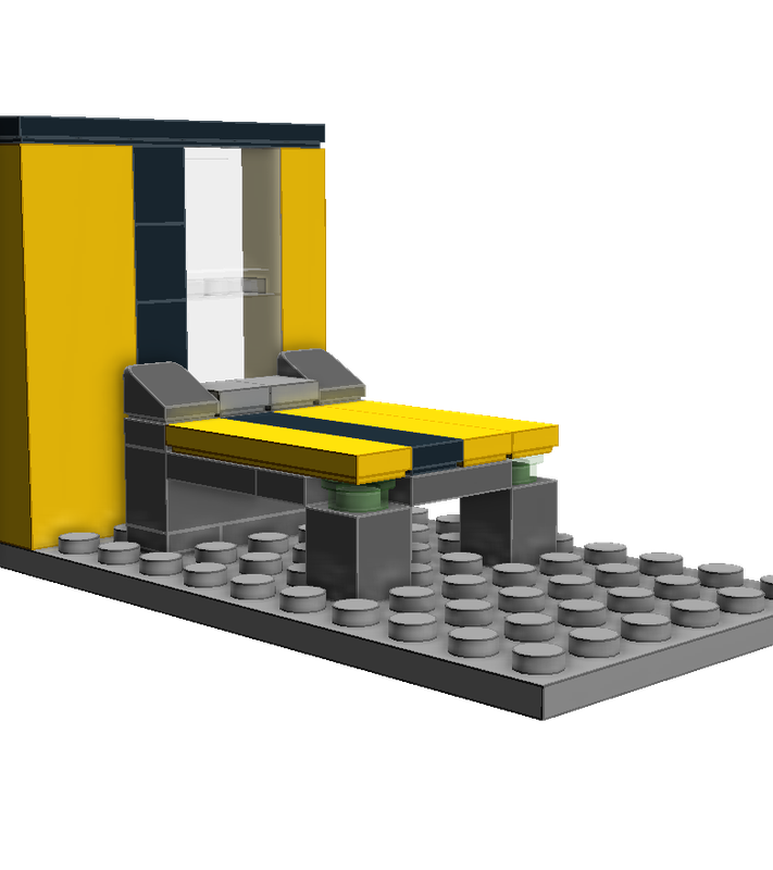 LEGO MOC Modern bedroom by Cat_Eye | Rebrickable - Build with LEGO