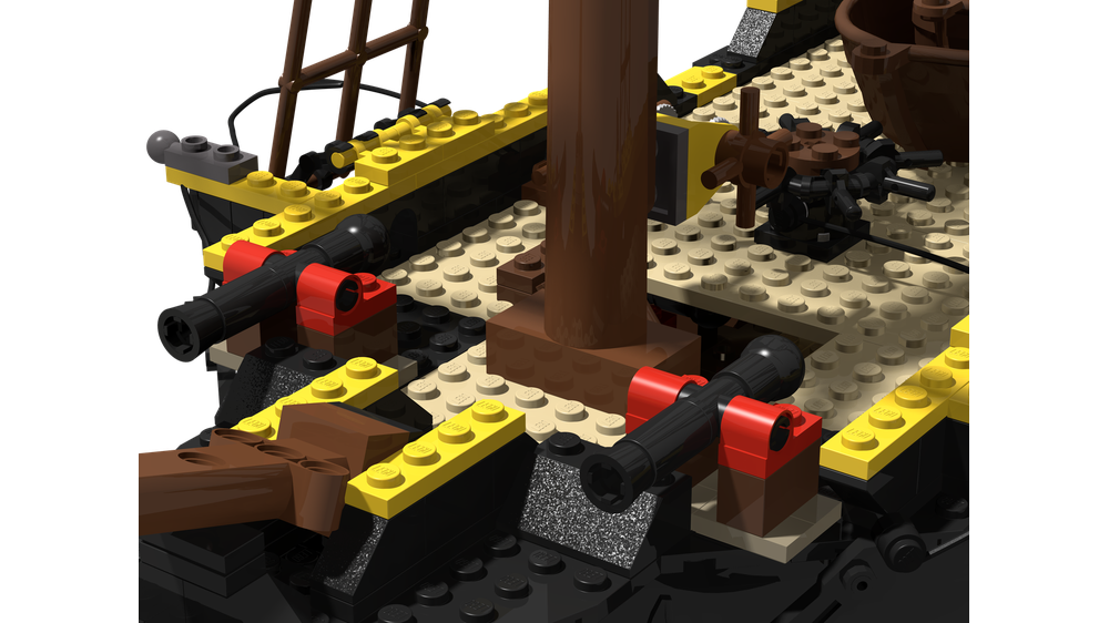 LEGO MOC Sloop by LBBDE | Rebrickable - Build with LEGO