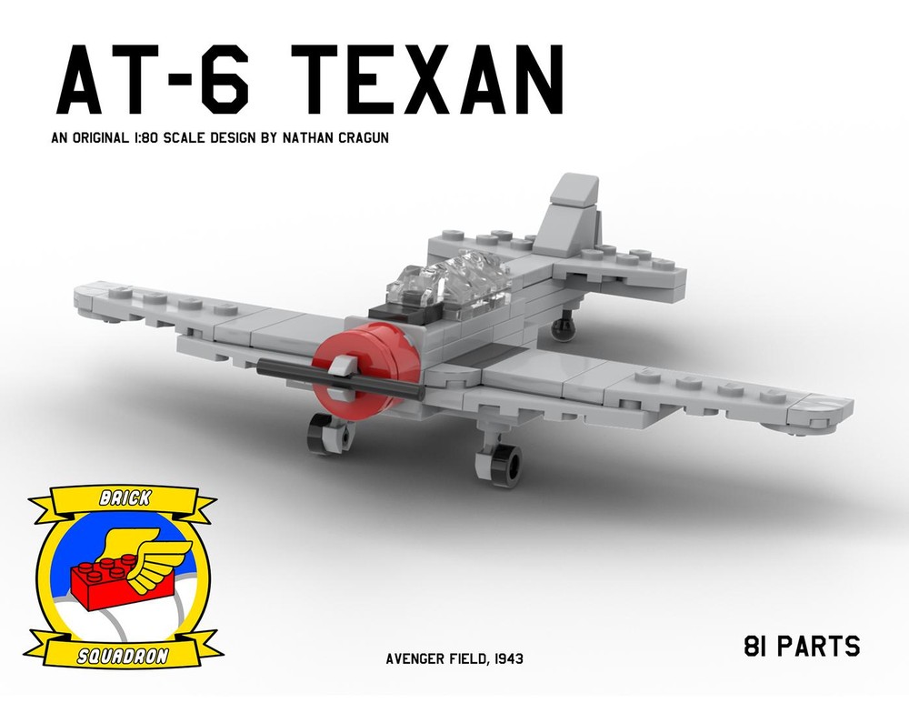 LEGO MOC AT-6 Texan by brick_squadron | Rebrickable - Build with LEGO