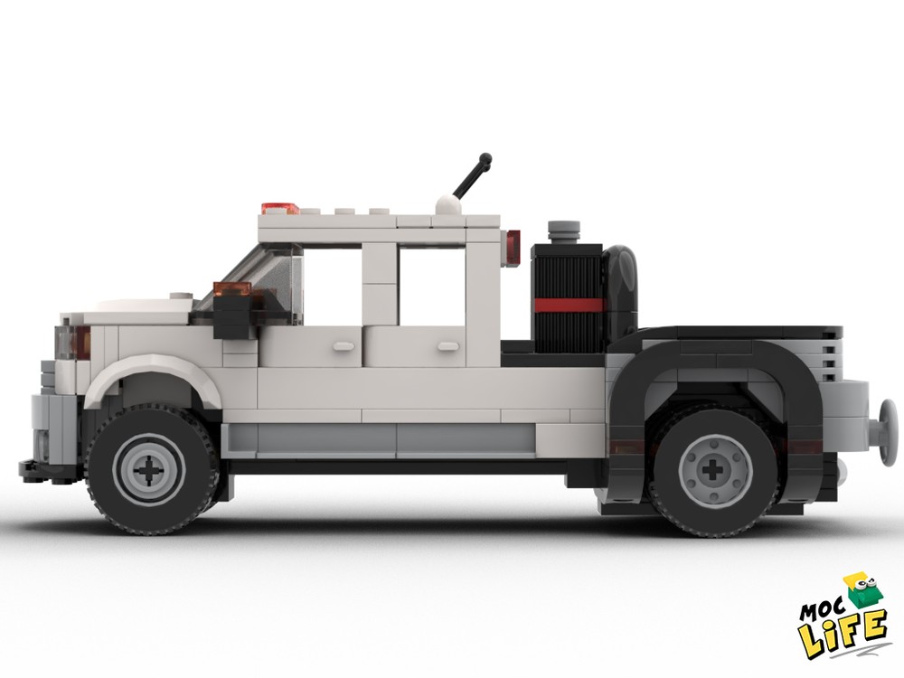 LEGO MOC Ram 3500 quad cab dually welding rig setup by MocLife ...