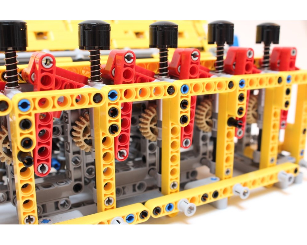 LEGO MOC Mechanical Calculator by Nico71 | Rebrickable - Build with LEGO