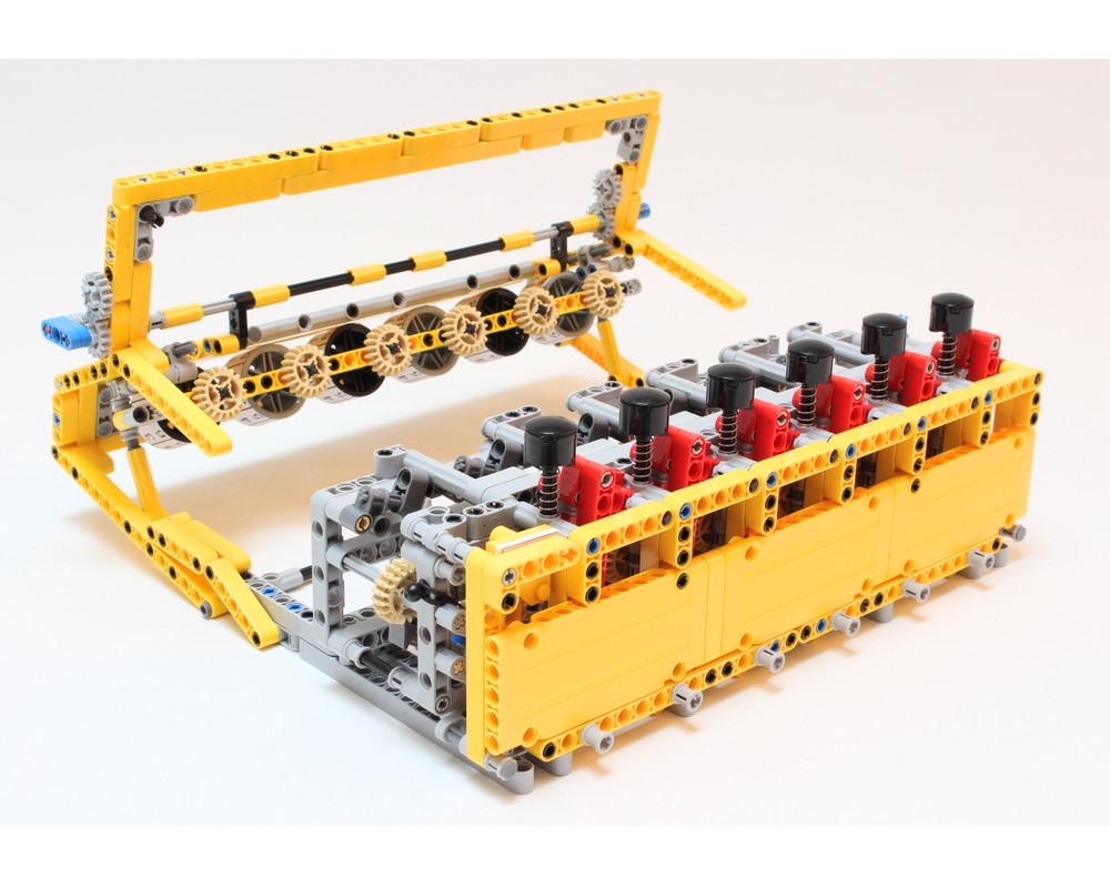 LEGO MOC Mechanical Calculator by Nico71 | Rebrickable - Build with LEGO