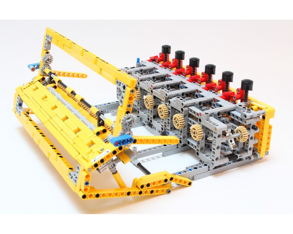 LEGO MOC Mechanical Calculator by Nico71 | Rebrickable - Build with LEGO