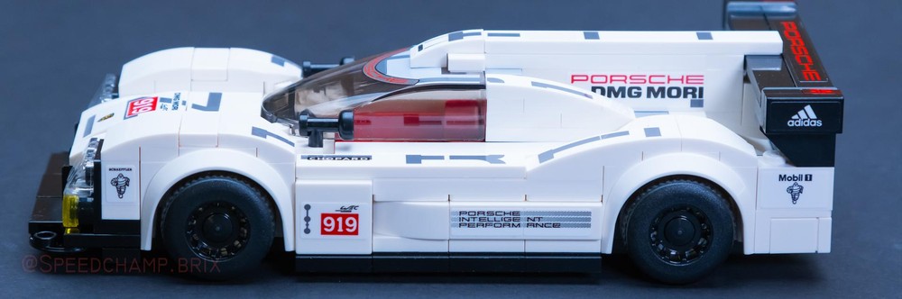 LEGO MOC 2015 PORSCHE 919 Hybrid LMP1 by sc.brix | Rebrickable - Build ...