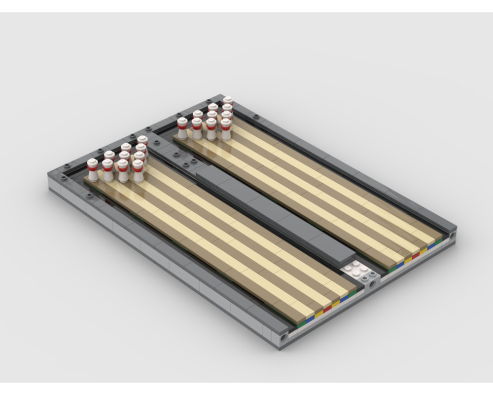 LEGO MOC Modular Bowling Alley (Lanes) (Version 1.2) by Bobuh ...