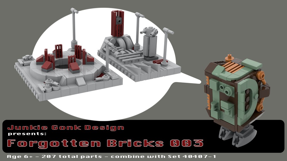 LEGO MOC Forgotten Bricks 003 by Junkie Gonk Design | Rebrickable ...