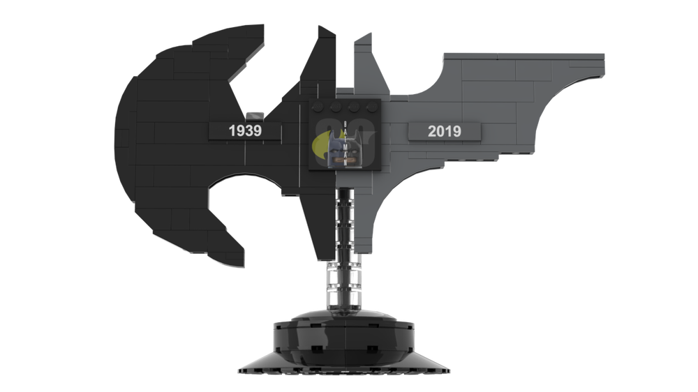 LEGO MOC The Bat-Symbol - Evolution by Jeffy-O | Rebrickable - Build ...