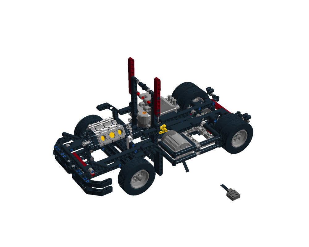 LEGO MOC truck 8285 by matiboy | Rebrickable - Build with LEGO