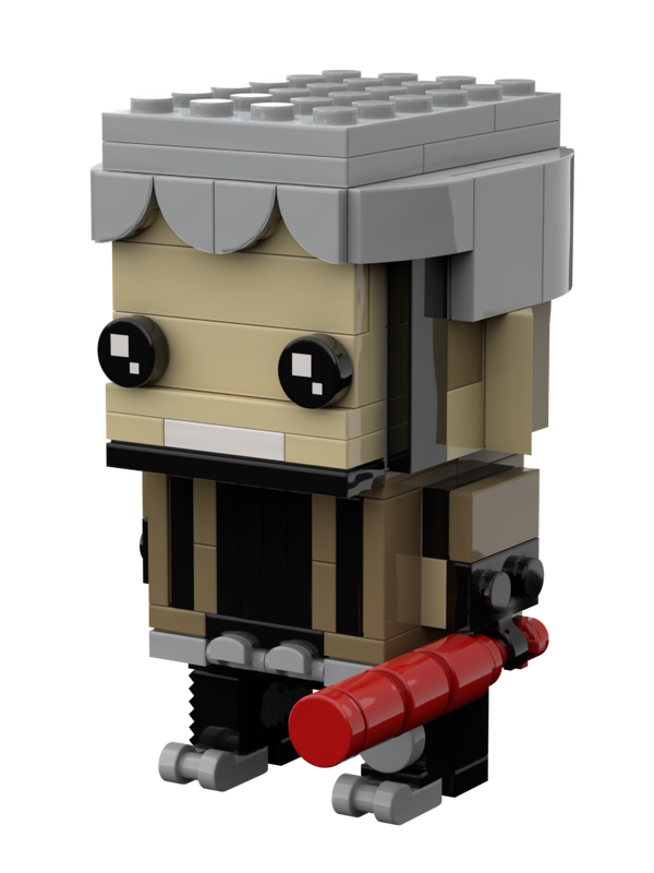 LEGO MOC Griff Tannen Brickheadz by FMbricks | Rebrickable - Build with ...