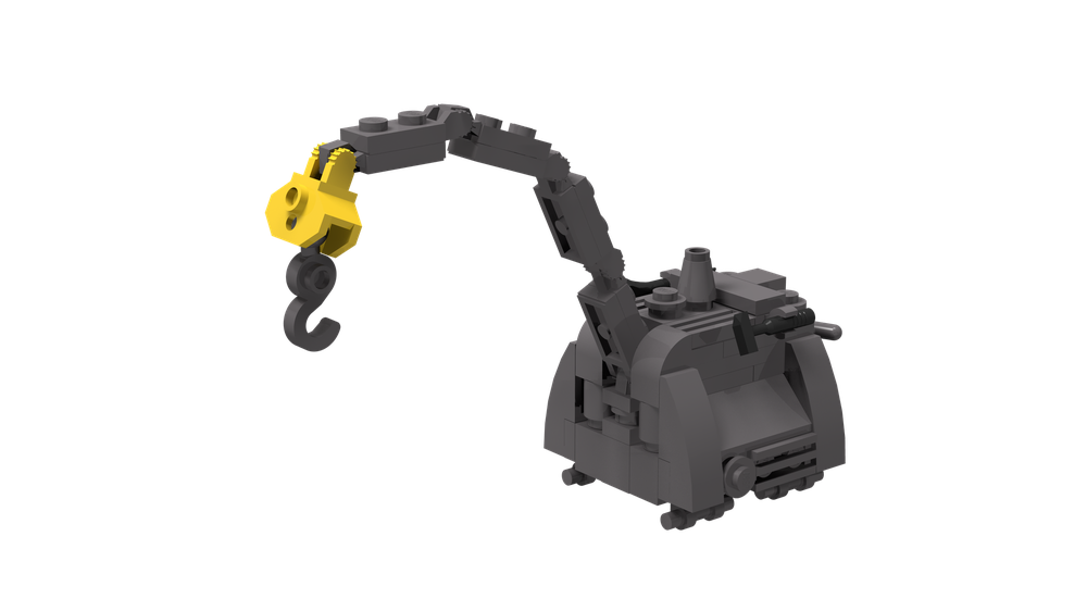 LEGO MOC-44704 Mobile Mini Crane by Kncklcht | Rebrickable - Build with ...