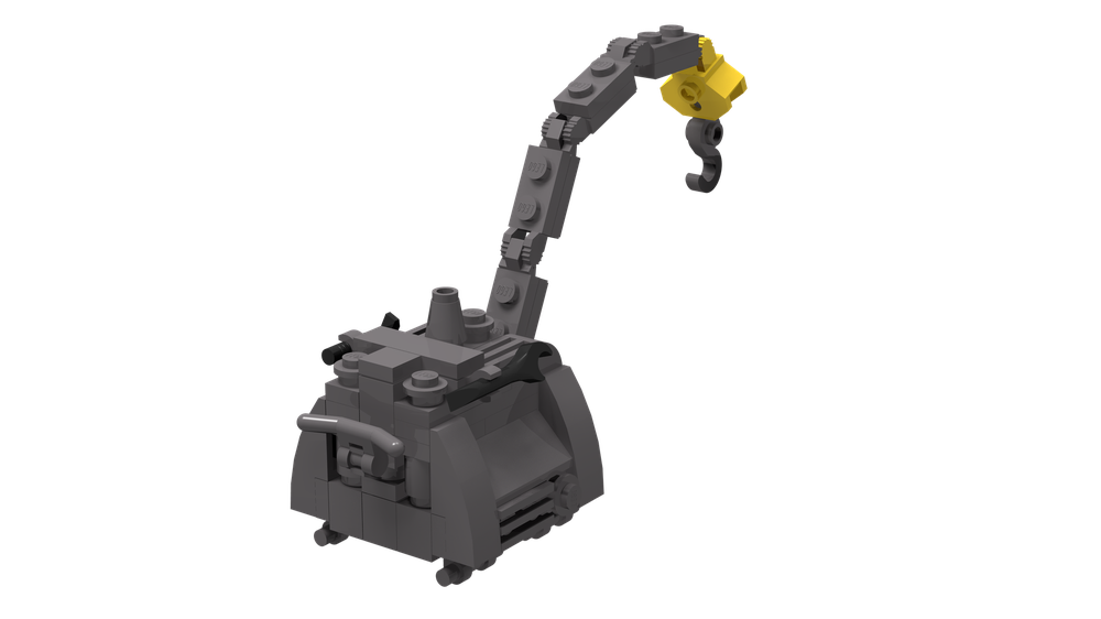 LEGO MOC Mobile Mini Crane by Kncklcht | Rebrickable - Build with LEGO