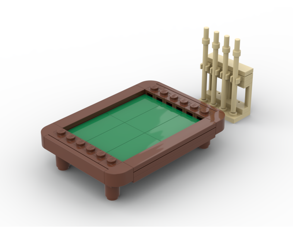 LEGO MOC Pool Table by Asher_Koh | Rebrickable - Build with LEGO
