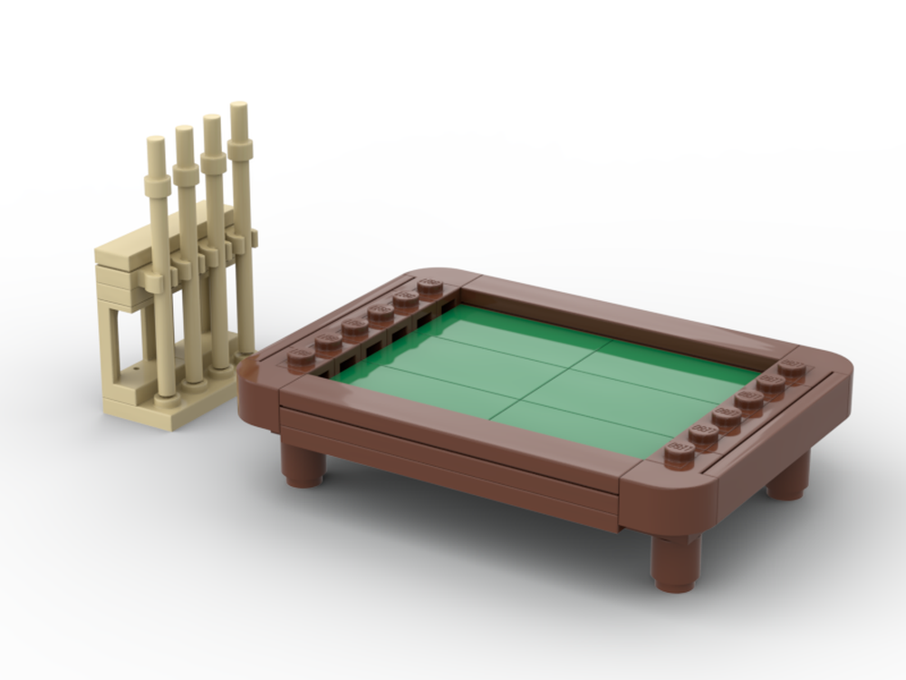 LEGO MOC Pool Table by Asher_Koh | Rebrickable - Build with LEGO