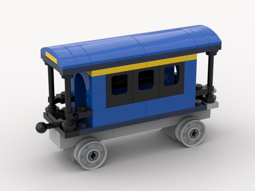 LEGO MOC Train Coach by Chricki | Rebrickable - Build with LEGO