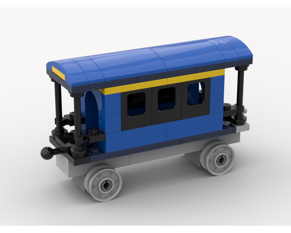 LEGO MOC Train Coach by Chricki | Rebrickable - Build with LEGO