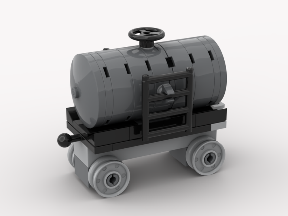 LEGO MOC Rail Tanker by Chricki | Rebrickable - Build with LEGO